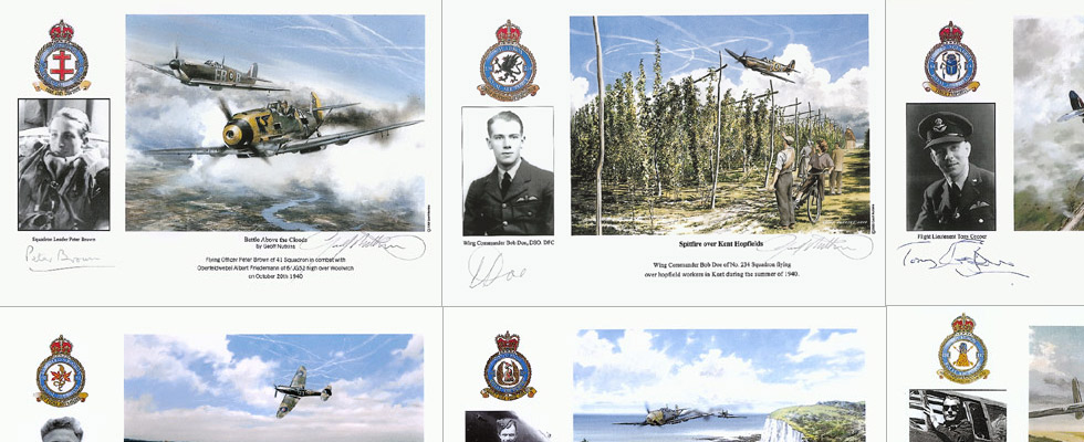 Aviation Art by Geoff Nutkins - Aviation art prints, rare pilot signatures